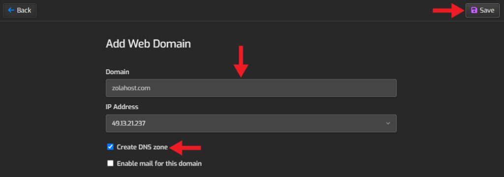 How To Add Website / Domain Name In Hestia Control Panel (HestiaCP ...