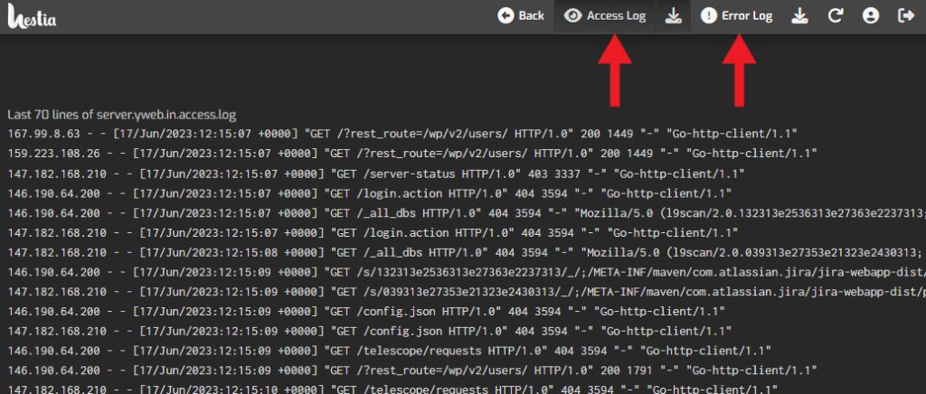 How to Check Website’s Error Log In Hestia Control Panel (HestiaCP)? – ZolaHost