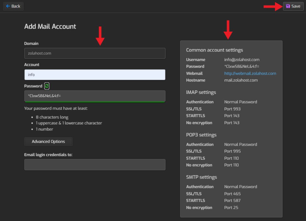 How To Create Email Accounts In Hestia Control Panel (HestiaCP)? – ZolaHost