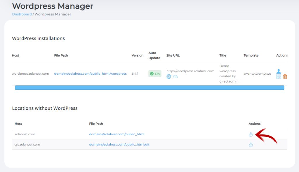 How To Install WordPress In DirectAdmin? – ZolaHost